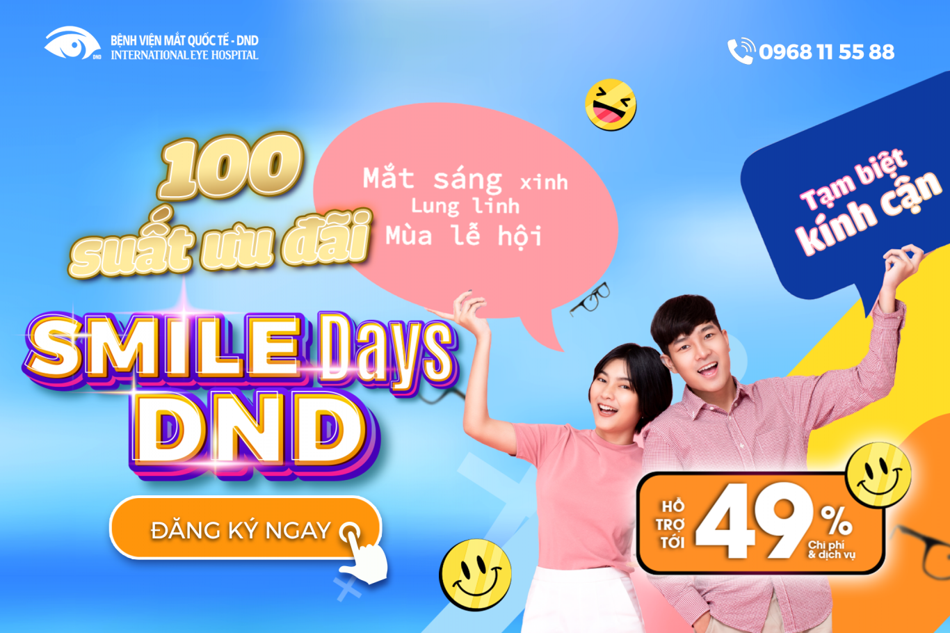 Ưu đãi bùng nổ cuối năm: 100 suất đặc biệt mùa Smile Days DND 2022